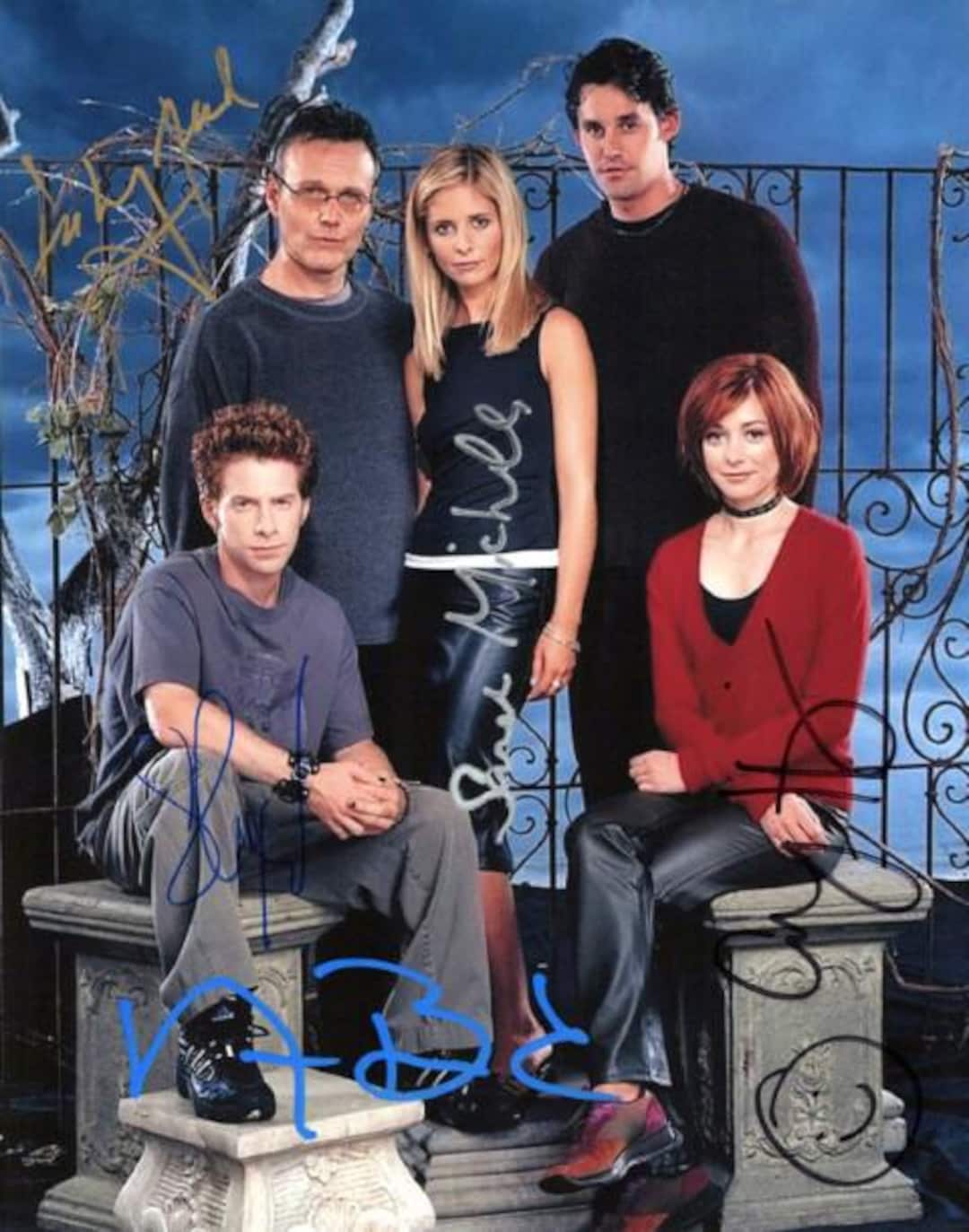 Buffy Vampire Slayer Cast in Person Signed Photo - Etsy