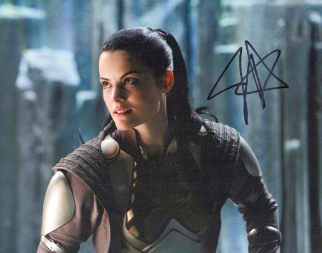 Jamie Alexander in Person Signed Photo - THOR - Etsy