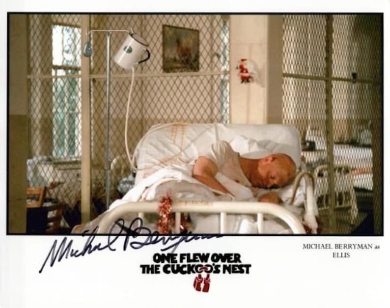 Michael Berryman in Person Signed Photo - CUCKOO'S NEST - Etsy