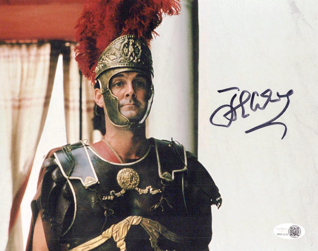 John Cleese in Person Signed Photo LIFE of BRIAN JSA - Etsy