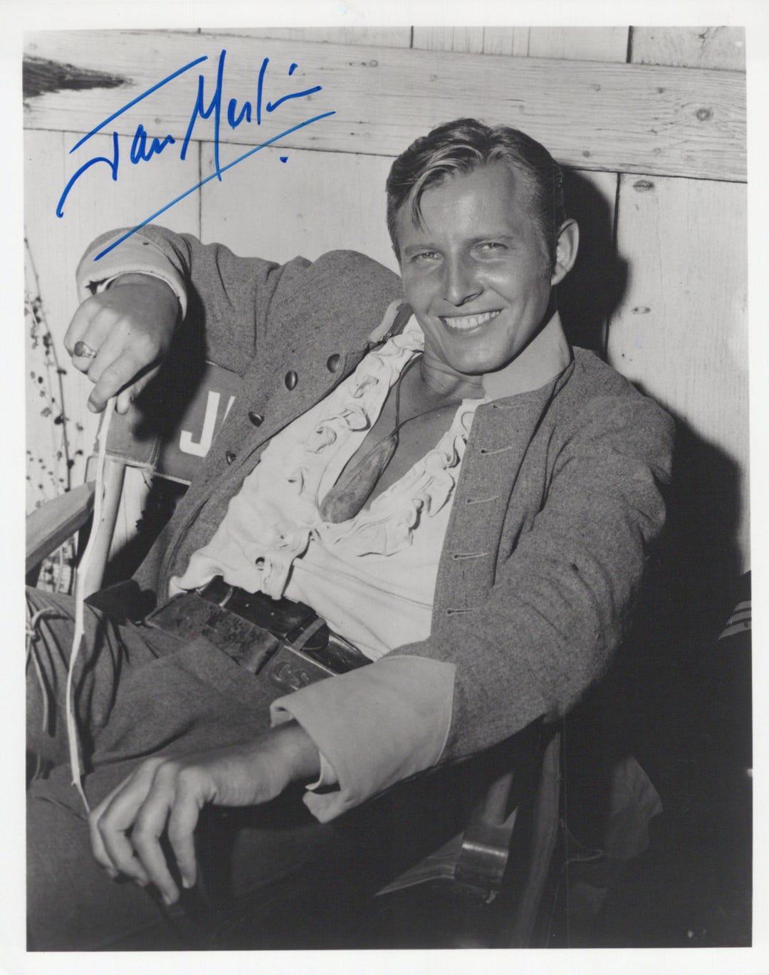 Jan Merlin (1925-2019) in Person Signed Photo - - Etsy