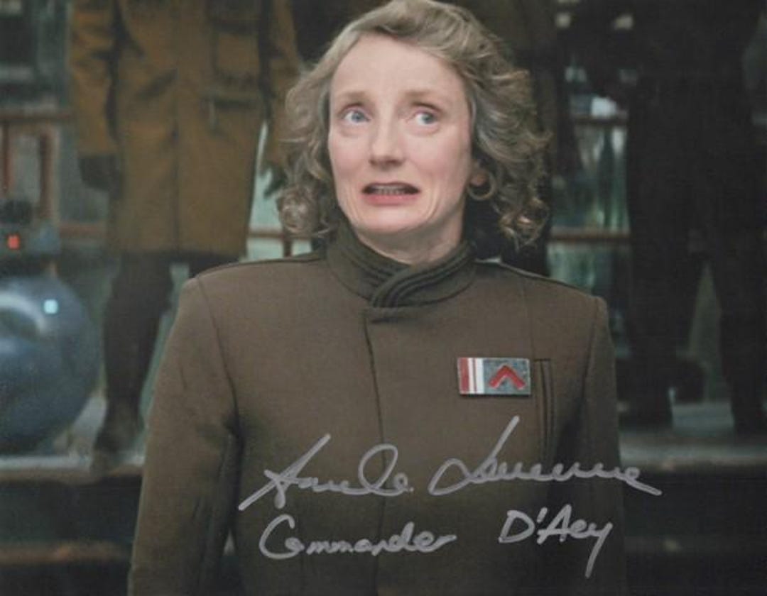 Amanda Lawrence in Person Signed Photo – STAR WARS - Etsy