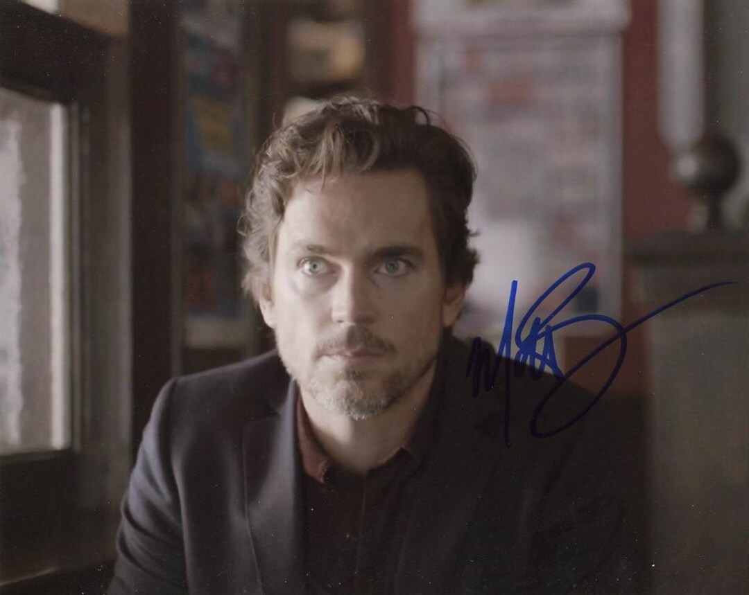 Matt Bomer in Person Signed Photo - THE SINNER - Etsy