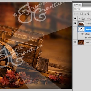 Autumn Fall Cart Photoshop Digital Prop Editable PSD File 104 - Etsy