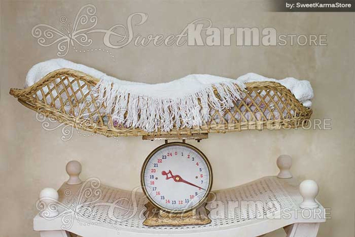 Newborn Scale With Editable Weight Digital Photography Prop FILE 380 - Etsy