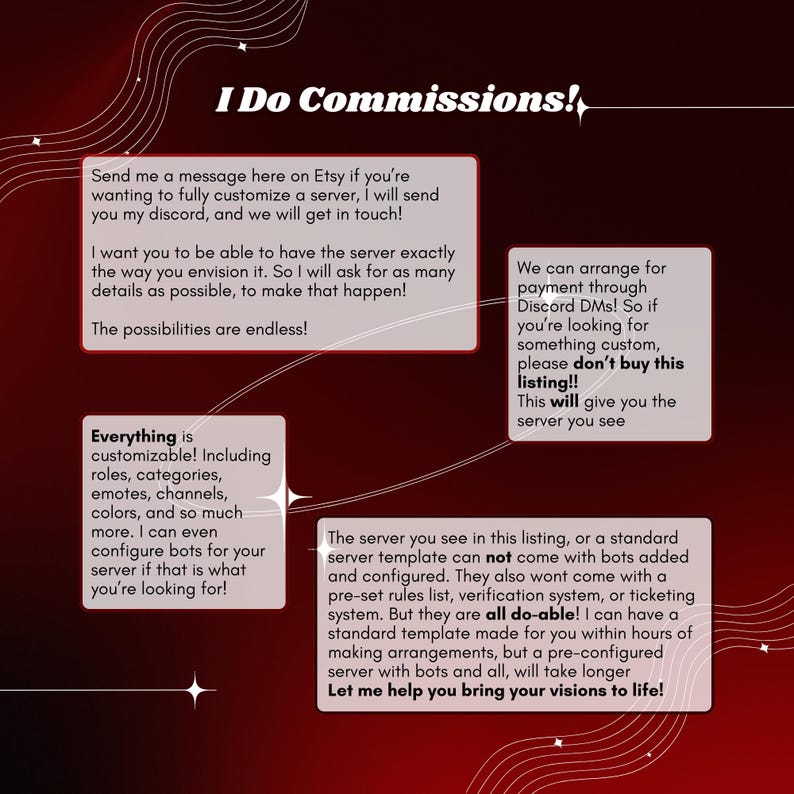 Red Discord Server | for Streaming, Gaming, Socializing | INSTANT ...