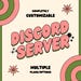 FULLY CUSTOM Discord Server | for Streaming, Gaming, Social ...