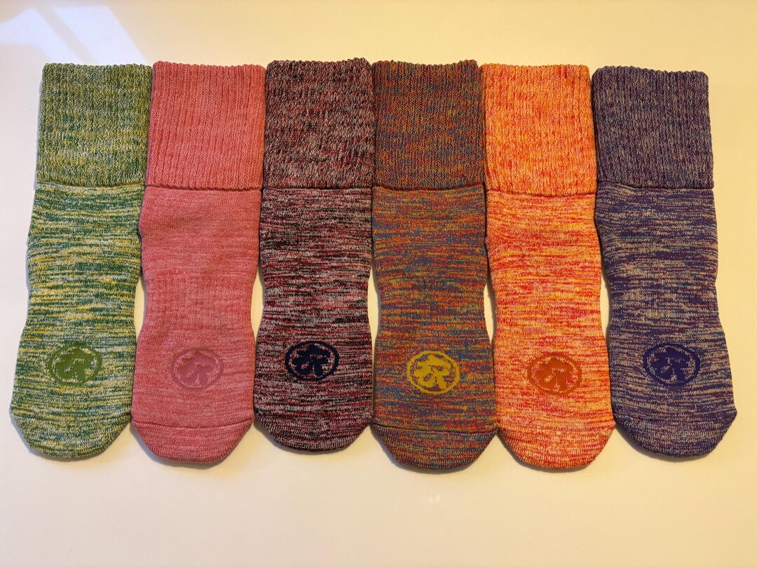 Japanese Warm Socks, 100% Cotton, Made on Vintage Looms in Kyoto ...