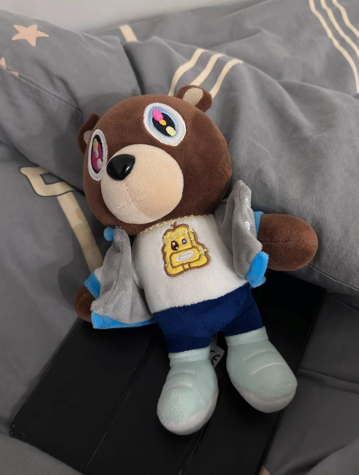 Plushie Kanye West Graduation Bear Plush Ye - Etsy