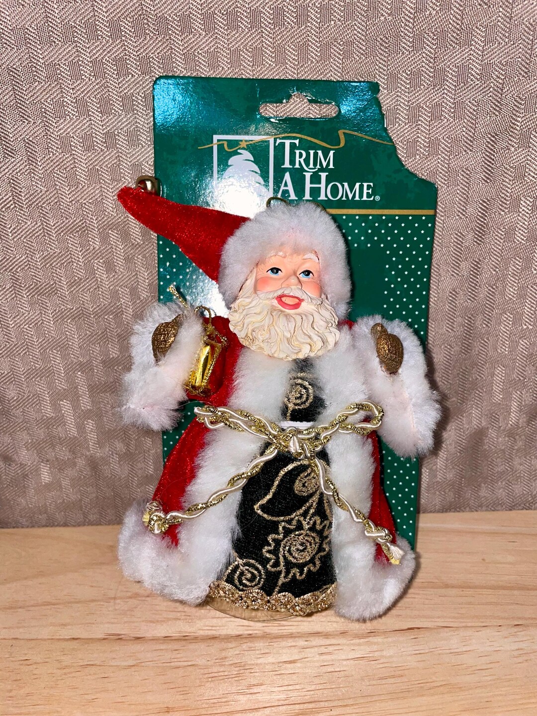 1988 Kmart Trim a Home Santa Small Tree Topper - Etsy