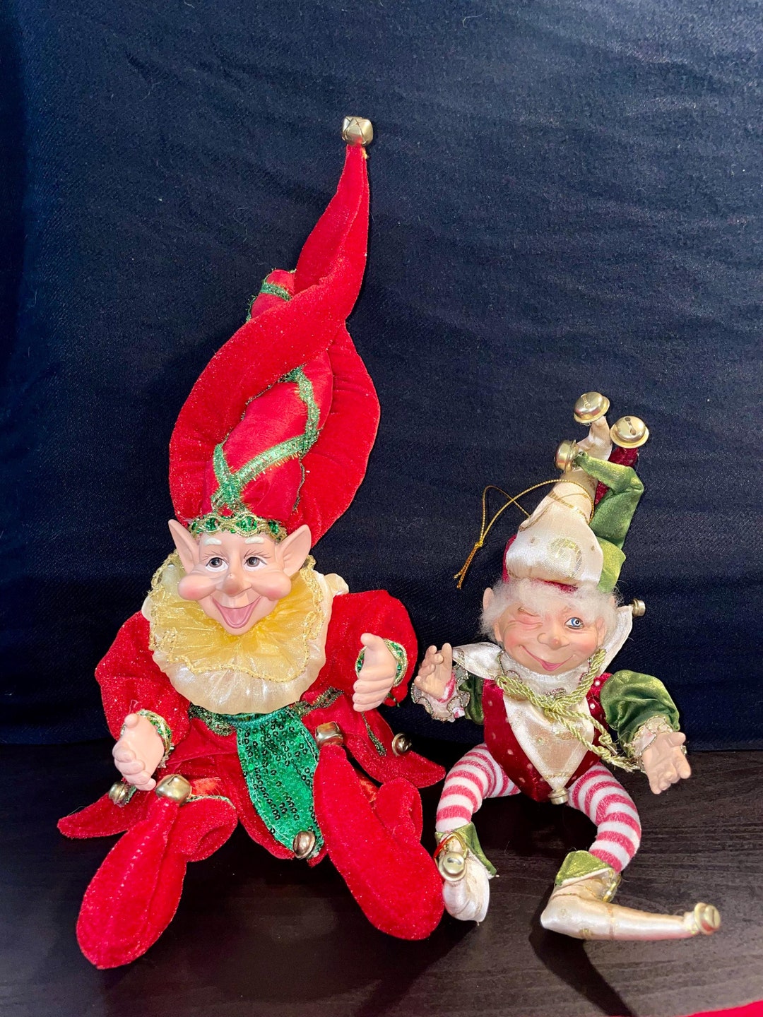 Christmas Elves Collectable and Posable - Etsy