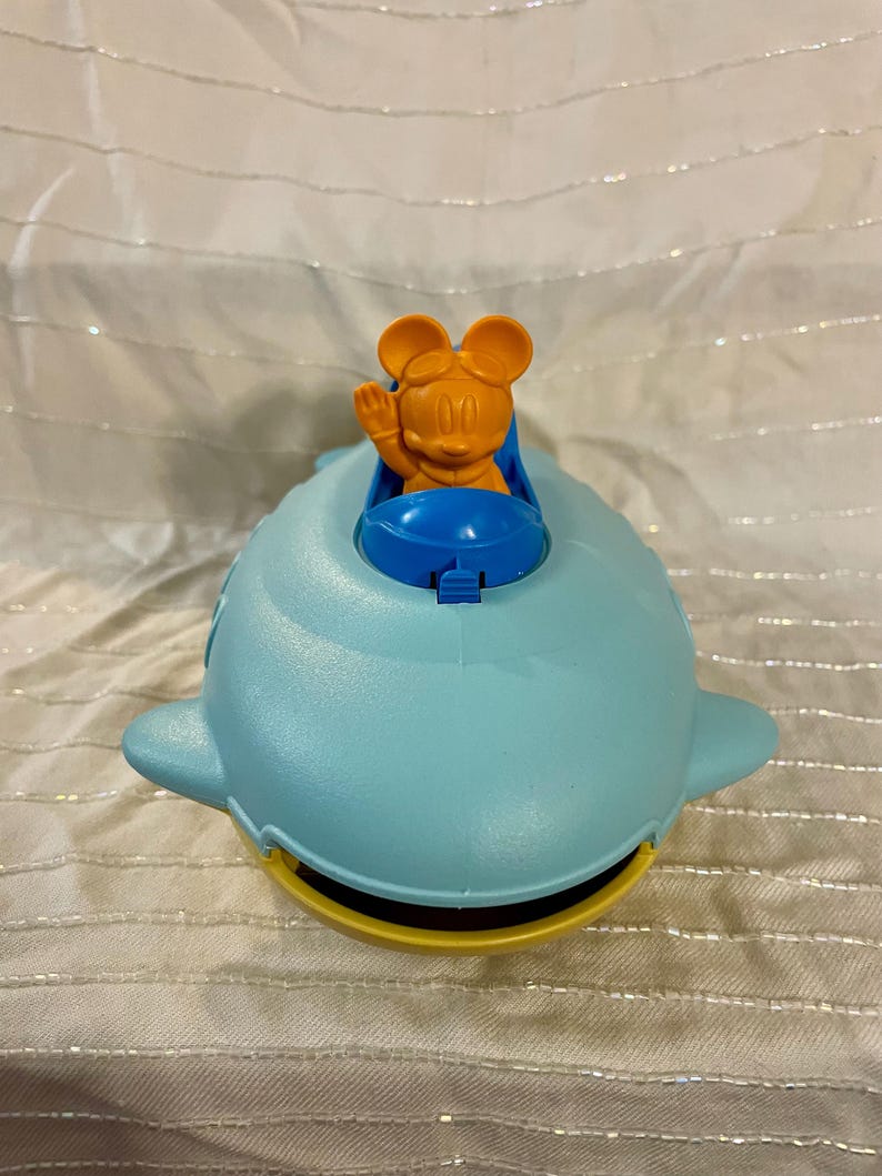Vintage Mickey Mouse Submarine Toy - Etsy