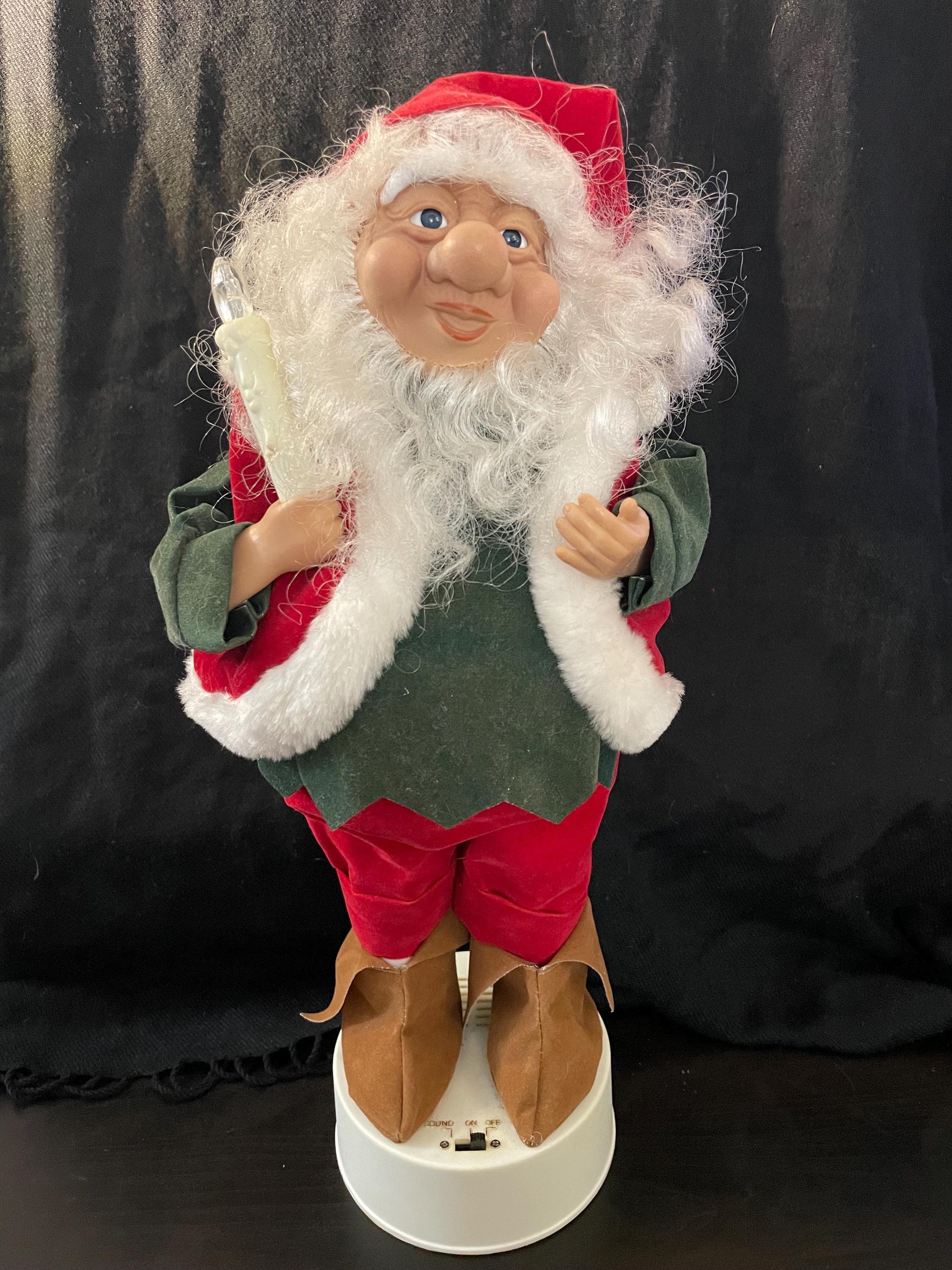 16" 1989 Telco Motionette Musical Christmas Elf - Etsy