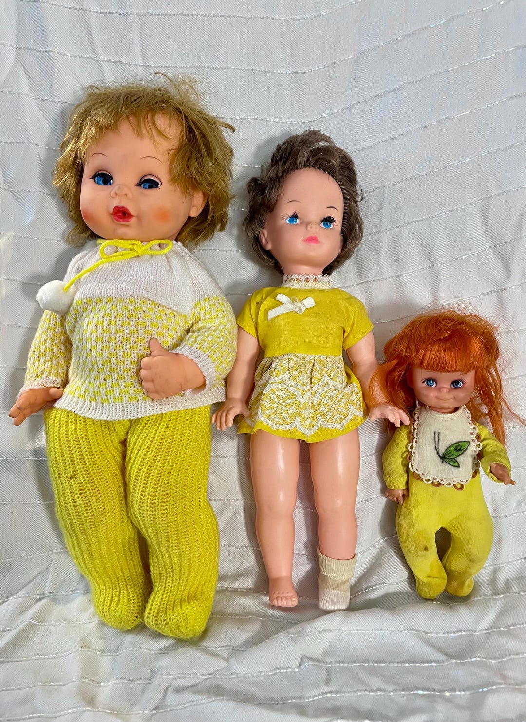 1960s Lot of 3 Dolls - Etsy