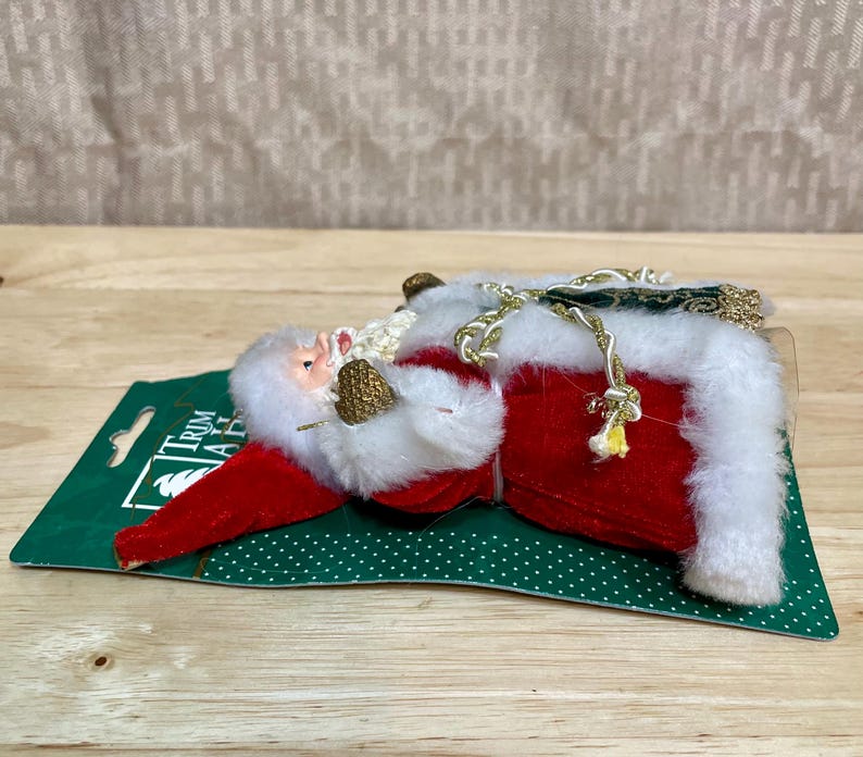 1988 Kmart Trim a Home Santa Small Tree Topper - Etsy