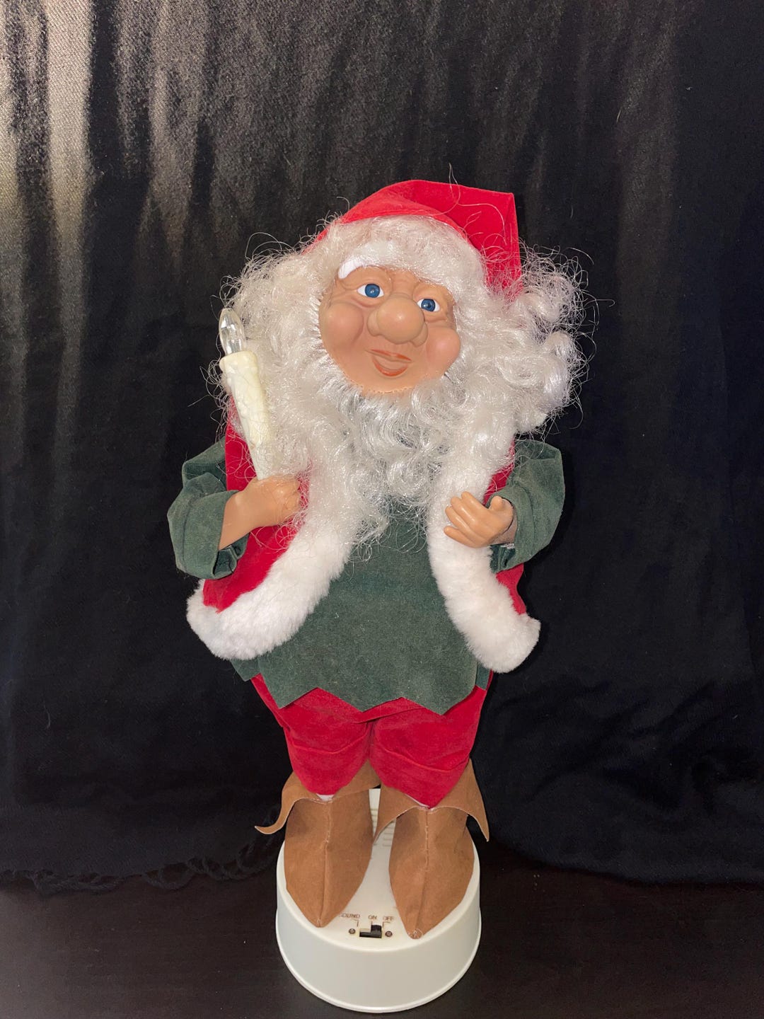 16" 1989 Telco Motionette Musical Christmas Elf - Etsy