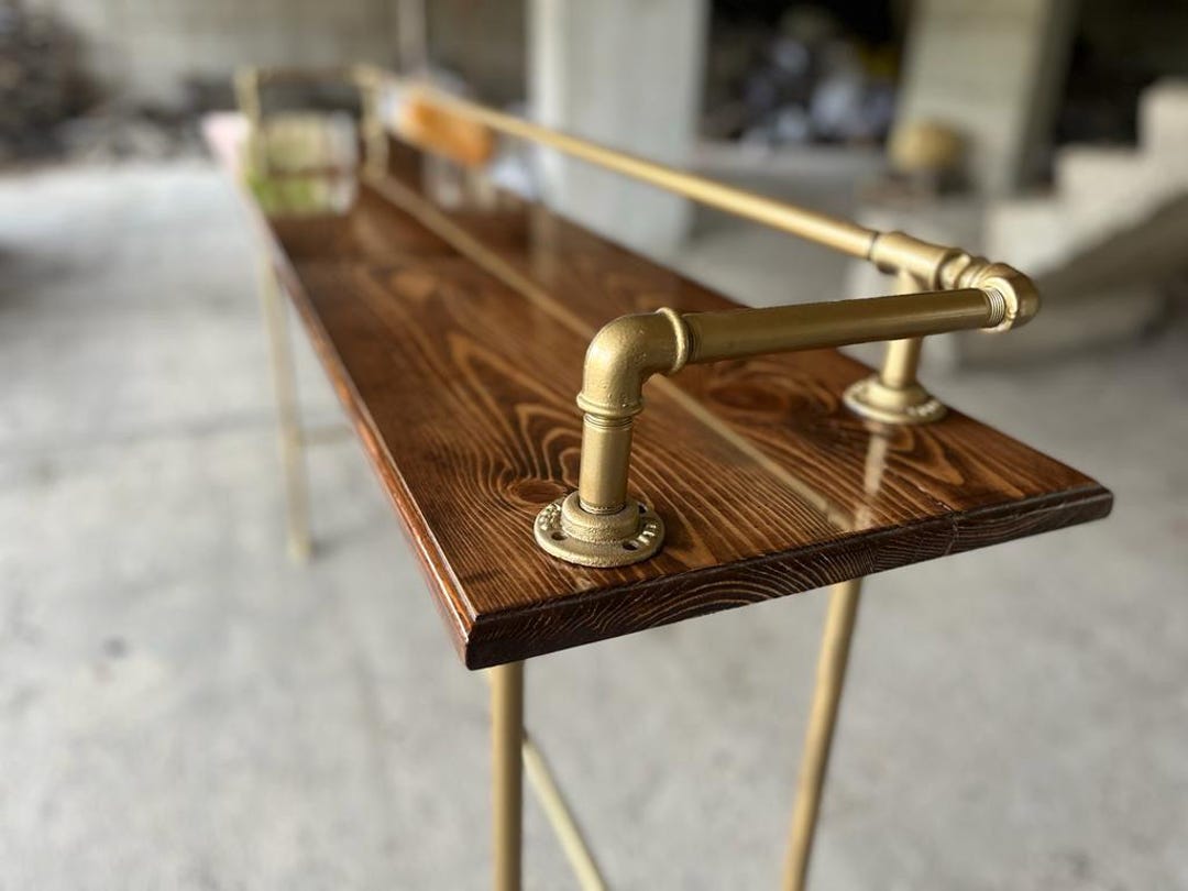 Bar Height Table, Long Bar Table, Outdoor Bar Table, Industrial Bar ...