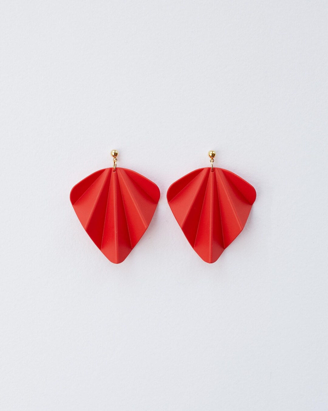 Eveline Red, Sustainable Jewelry, Plastic-free - Etsy