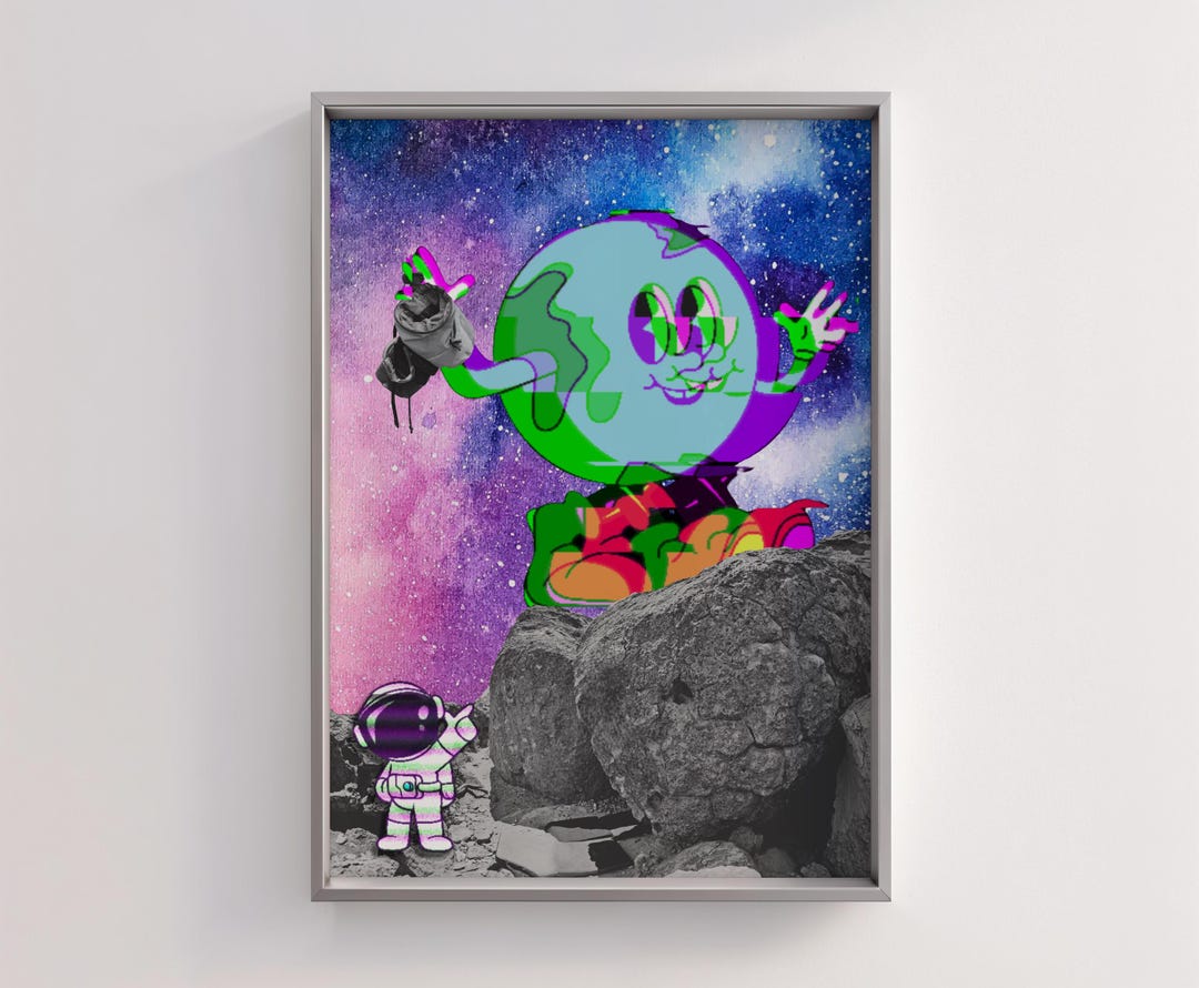 Mom's Day off - Poster Wall Art Print, Metal Wall Art Print, Surreal ...