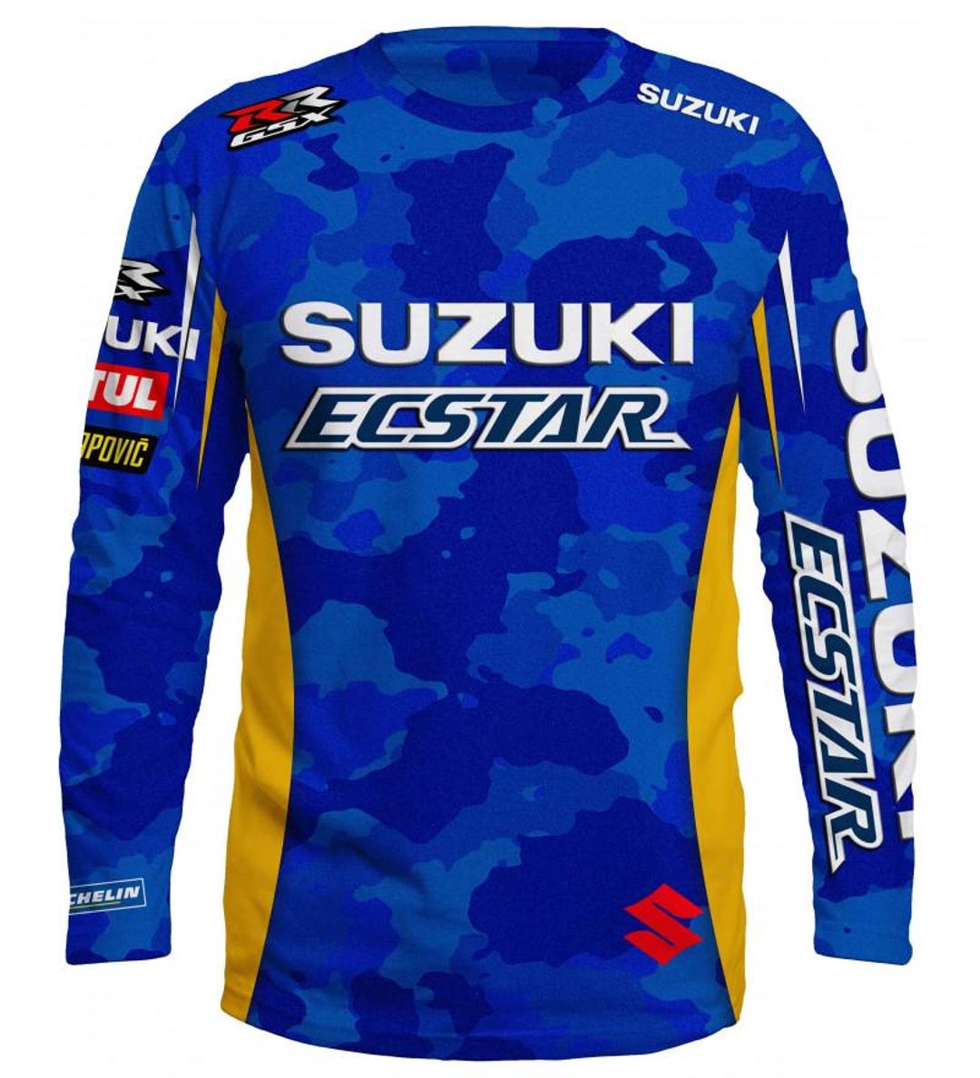 Suzuki Long Sleeve Shirt | 3D Printed Clothes | Unique Textured Design ...