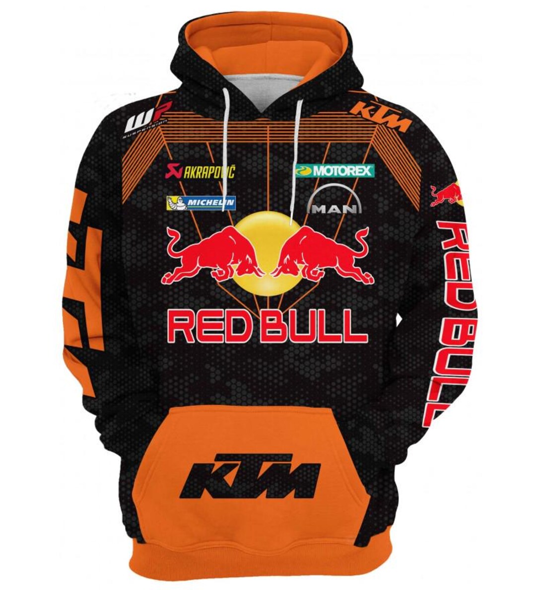 KTM Sweatshirt |3D Printed Hoodie | Unique Textured Design | Unisex ...