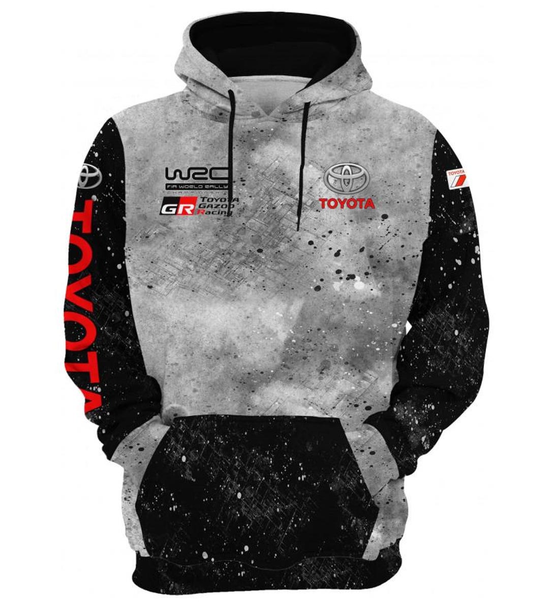 Toyota Sweatshirt |3D Printed Hoodie | Unique Textured Design | Unisex ...