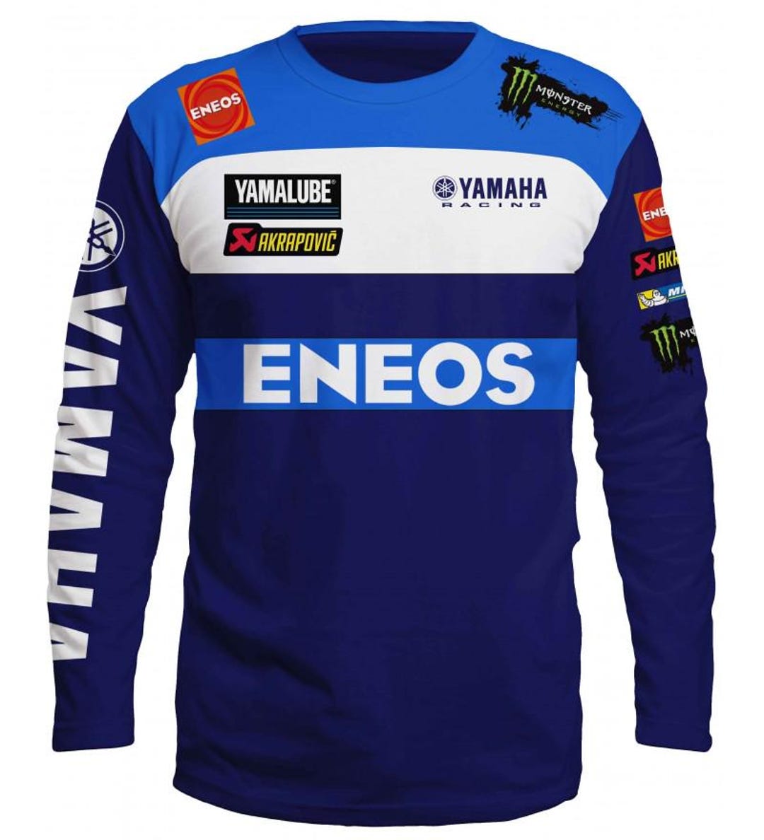 Yamaha Long Sleeve Shirt | 3D Printed Clothes | Unique Textured Design ...