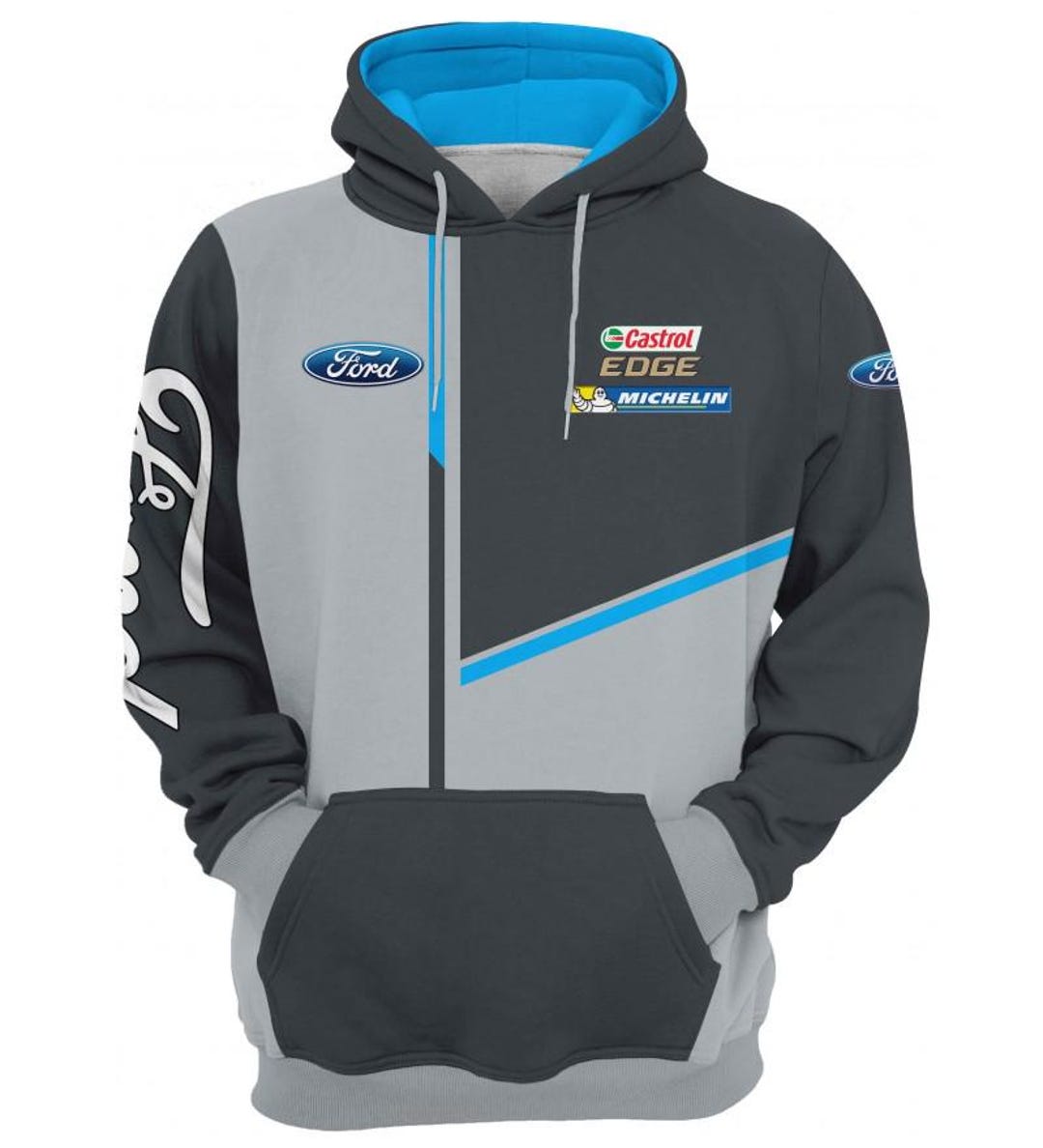 Ford Sweatshirt |3D Printed Hoodie | Unique Textured Design | Unisex ...