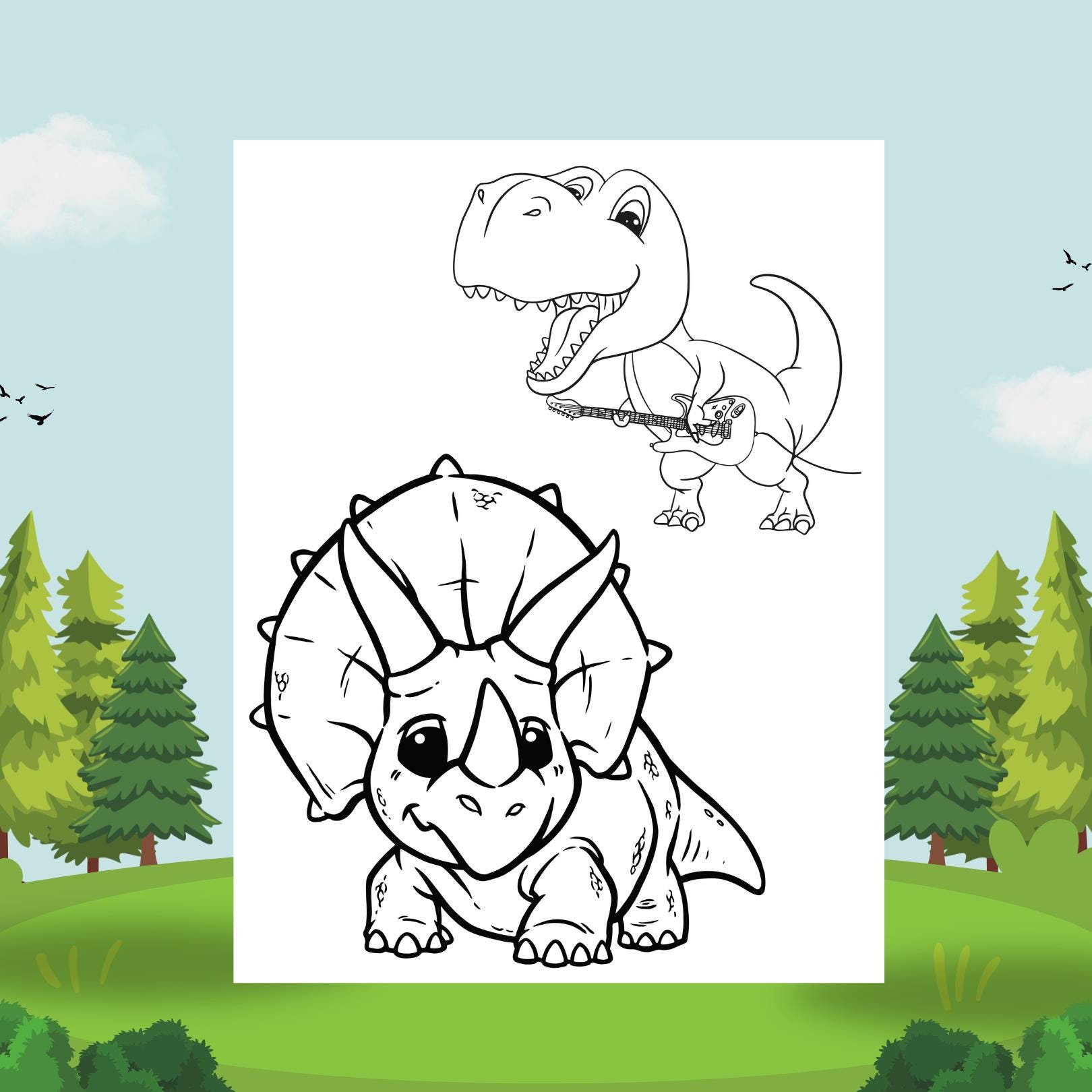 Dinosaur World Coloring Pages , Coloring Book, Printable Coloring Pages ...