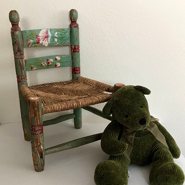 Vintage Child Chair - Etsy