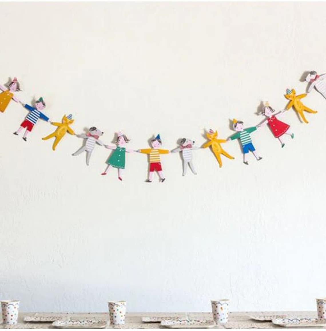 Meri Meri Toot Sweet Garland Birthday Party Kids Celebration Decoration ...