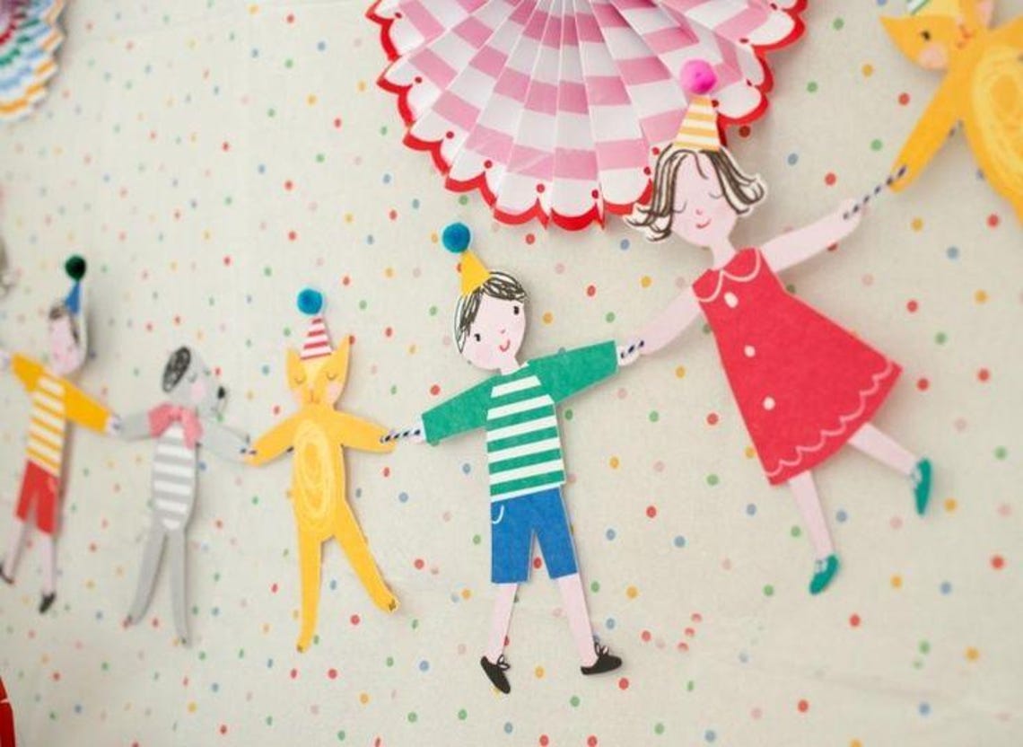 Meri Meri Toot Sweet Garland Birthday Party Kids Celebration Decoration ...