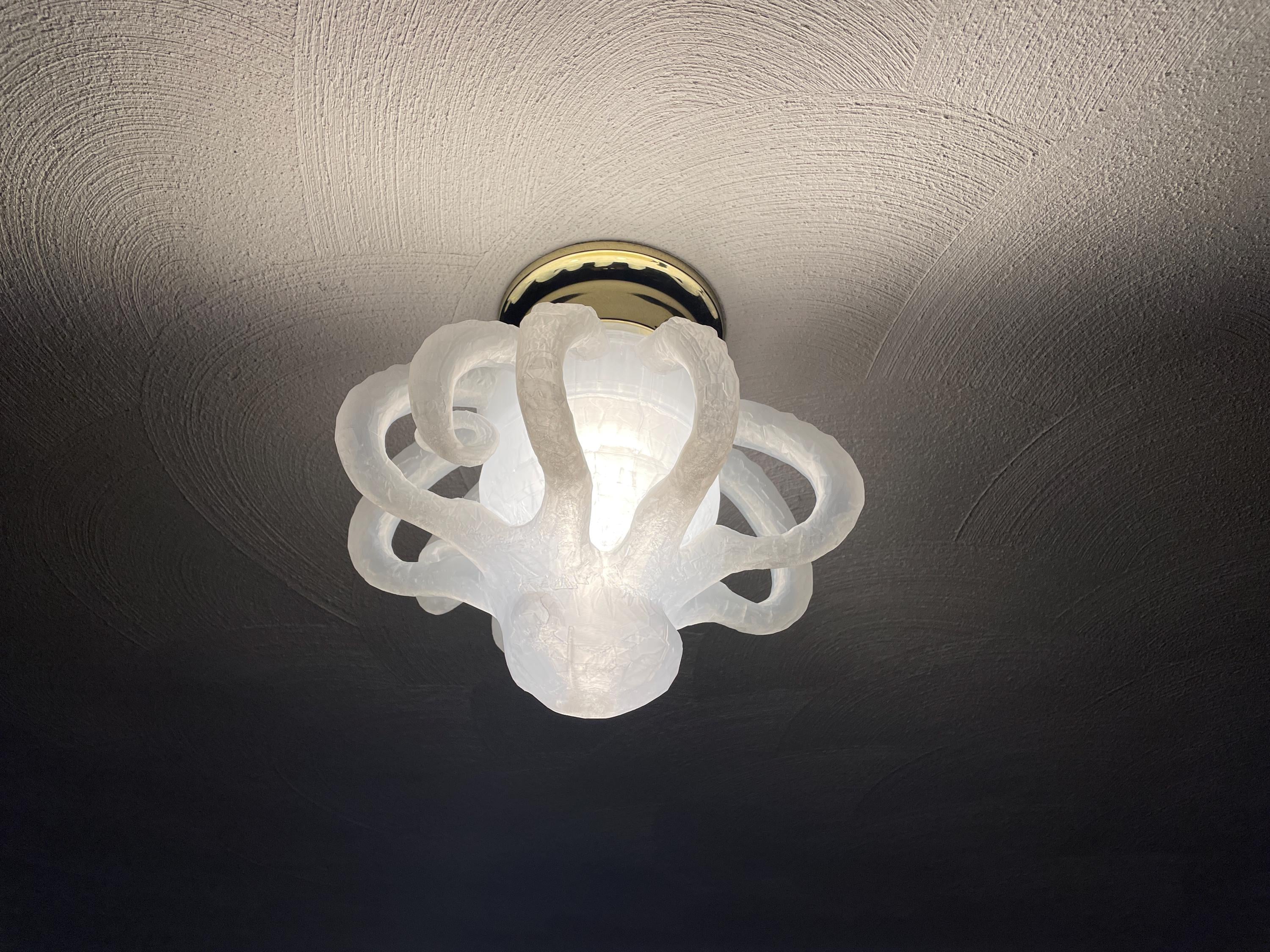 Octopus Ceiling Light Cover W/ Bright LED Light - Etsy
