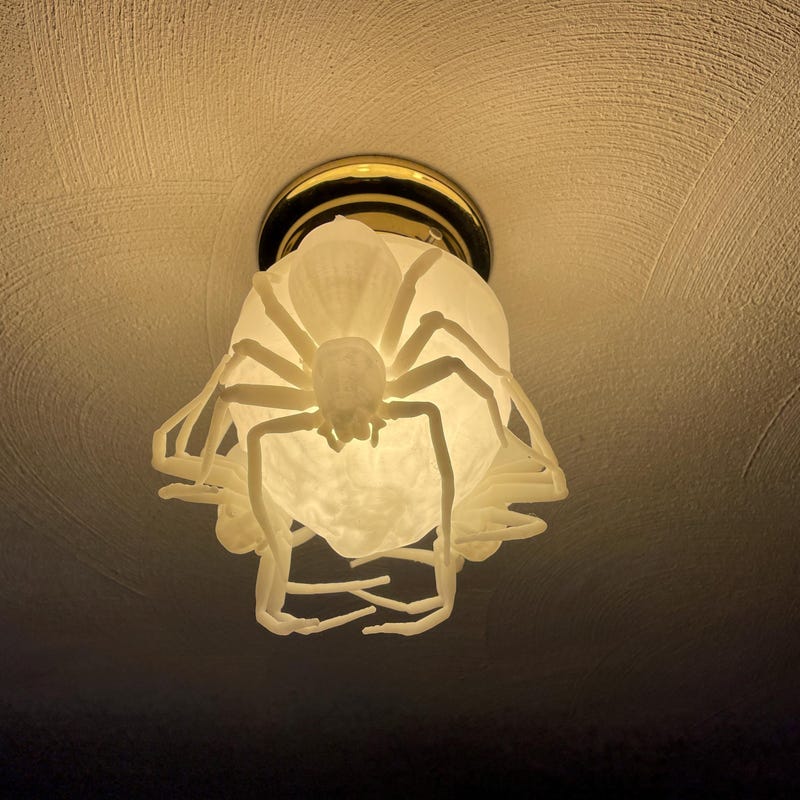 Spider Ceiling Light - Etsy