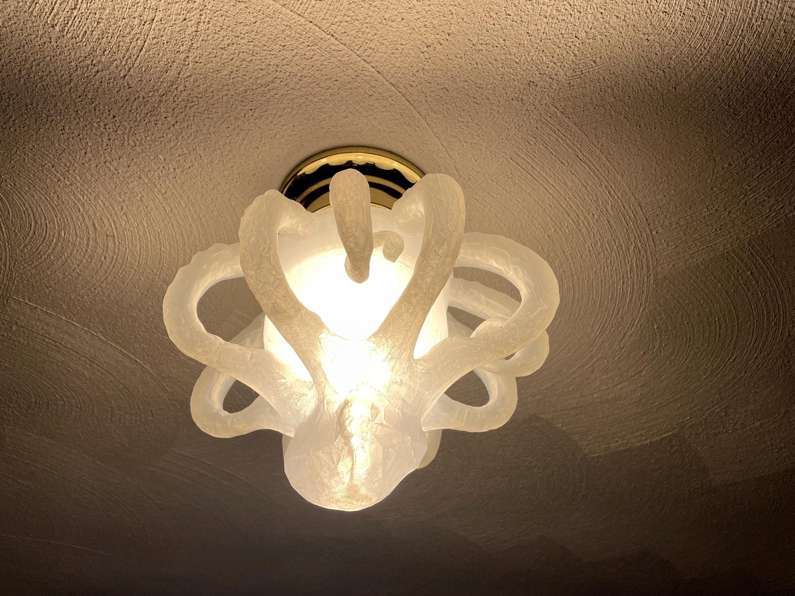 Octopus Ceiling Light Cover W/ Bright LED Light - Etsy