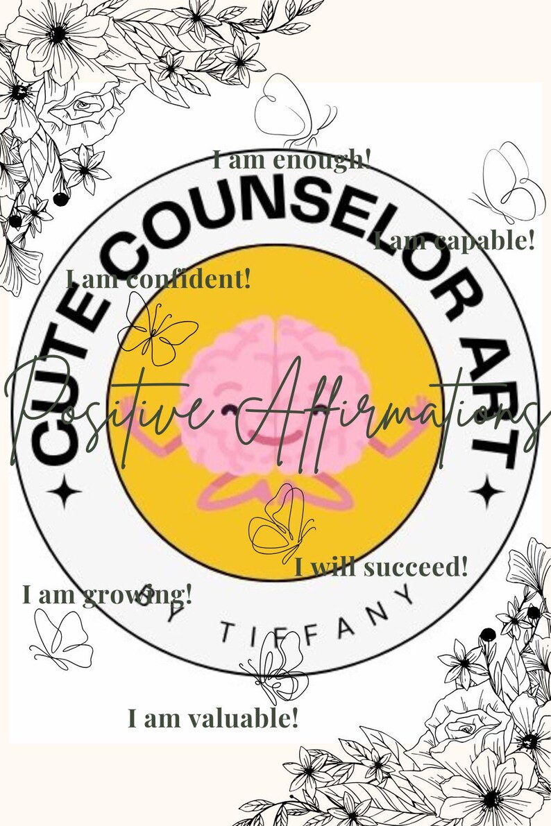 Positive Affirmations Handout - Etsy