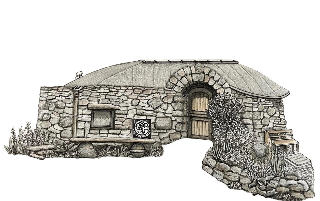 Temple Harris, Hebrides (A5 Print) - Etsy