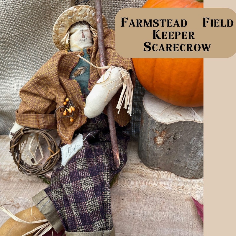 Primitive Scarecrow - Etsy