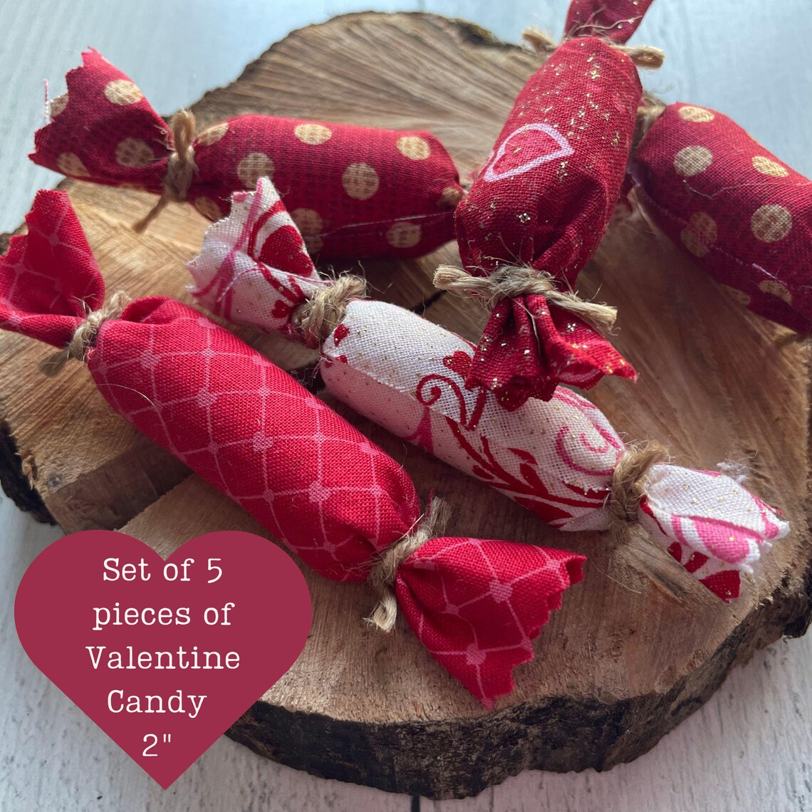 Sweet Little Valentine's Day Candy Pieces Farmhouse Valentine's Day ...