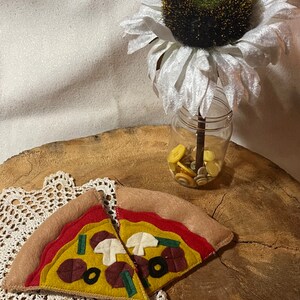 SEW BY NUMBER Learn to Sew Kit Felt Food Pizza Slices Beginner Sewing ...