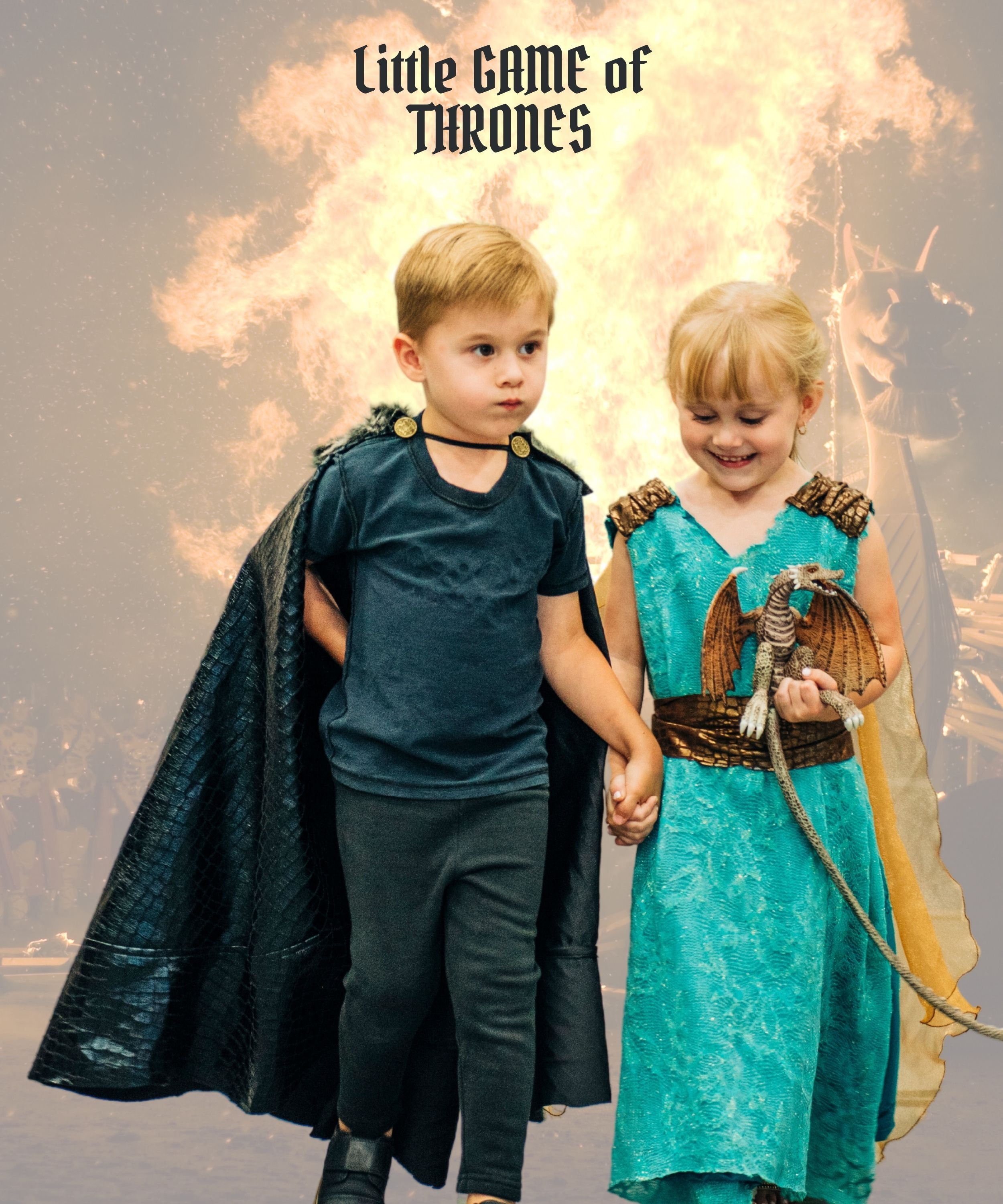 Size 3T Little Girl's Dany Mother of Dragons, Game of Thrones Khaleesi ...