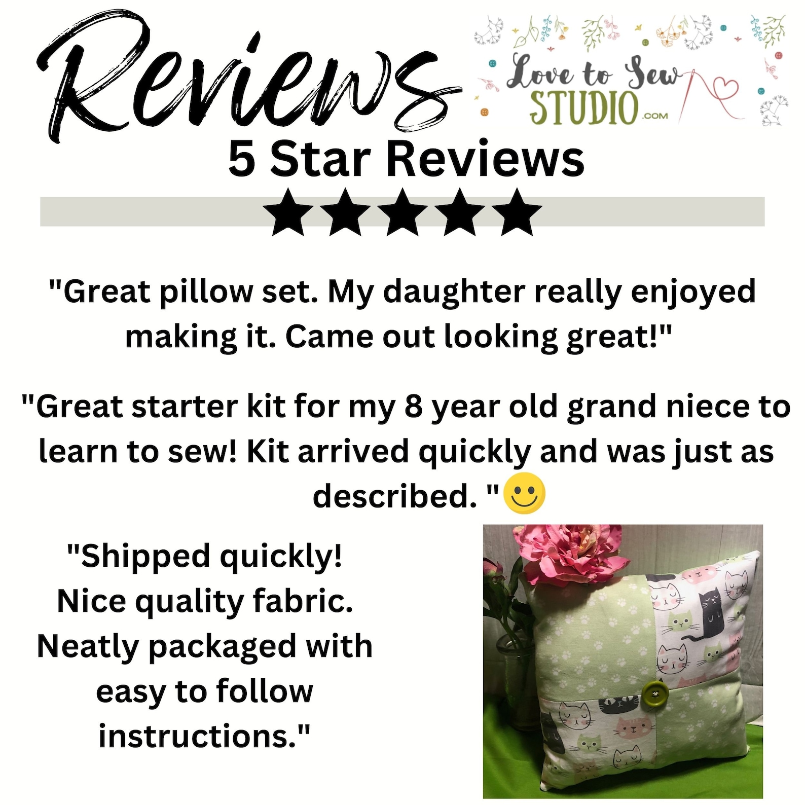 Bundle Set of 3 Learn to Sew Kits for Kids SEW BY NUMBER Sewing Kit for ...