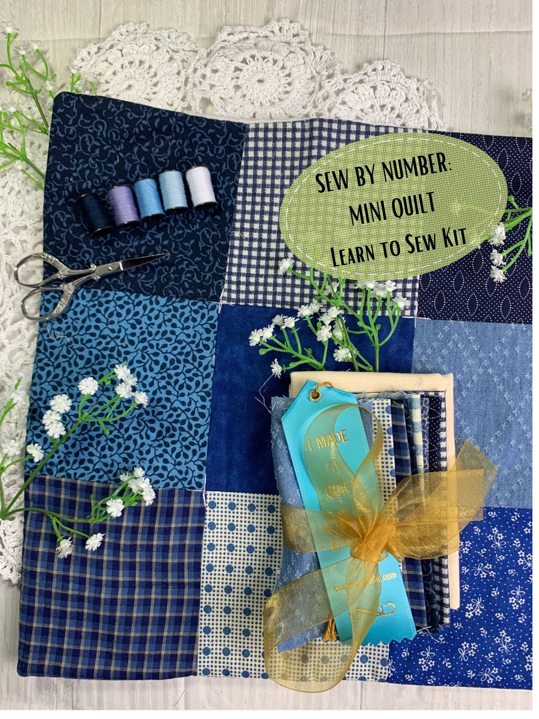 SEW BY NUMBER Precut Sewing Kit for Kids, Learn to Sew Kit for Children ...