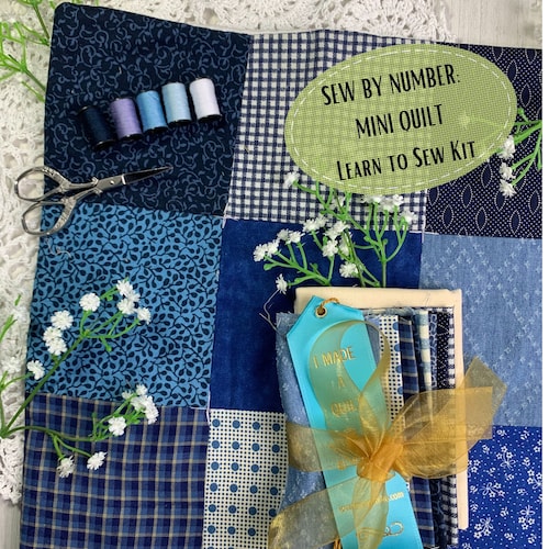 SEW BY NUMBER Precut Sewing Kit for Kids Learn to Sew Kit for - Etsy