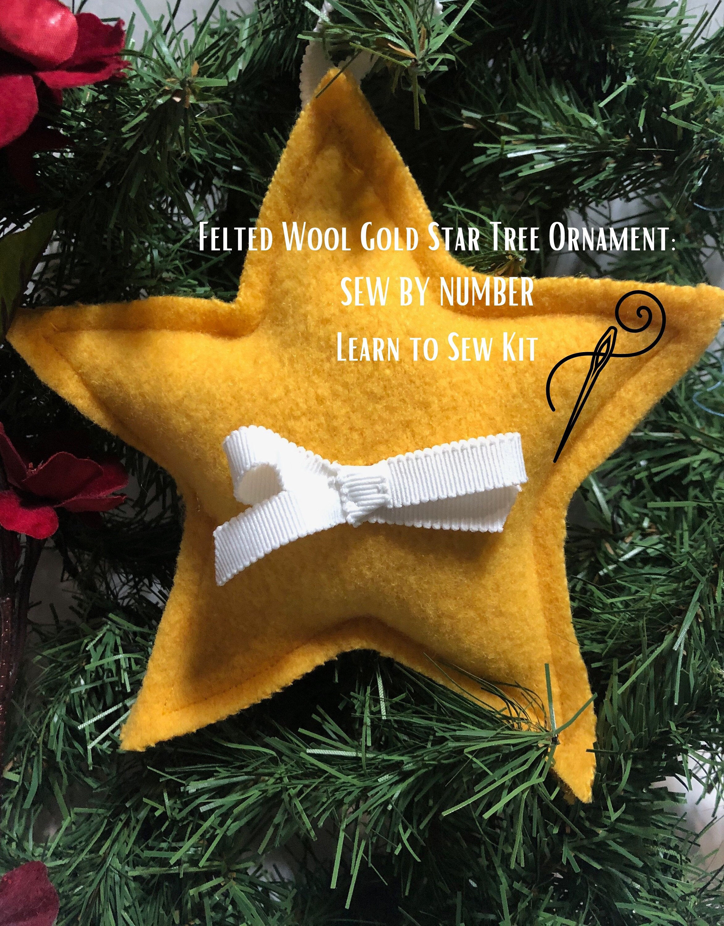 SEW BY NUMBER Sewing Kit for Kids Learn to Sew Kit for | Etsy