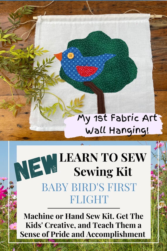 Sewing Kits & How To Beginner Sewing Kit Sew a Candy Cane Tree Ornament ...