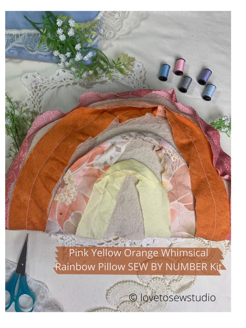 SEW BY NUMBER Sewing Kit for Kids Learn to Sew Kit for | Etsy