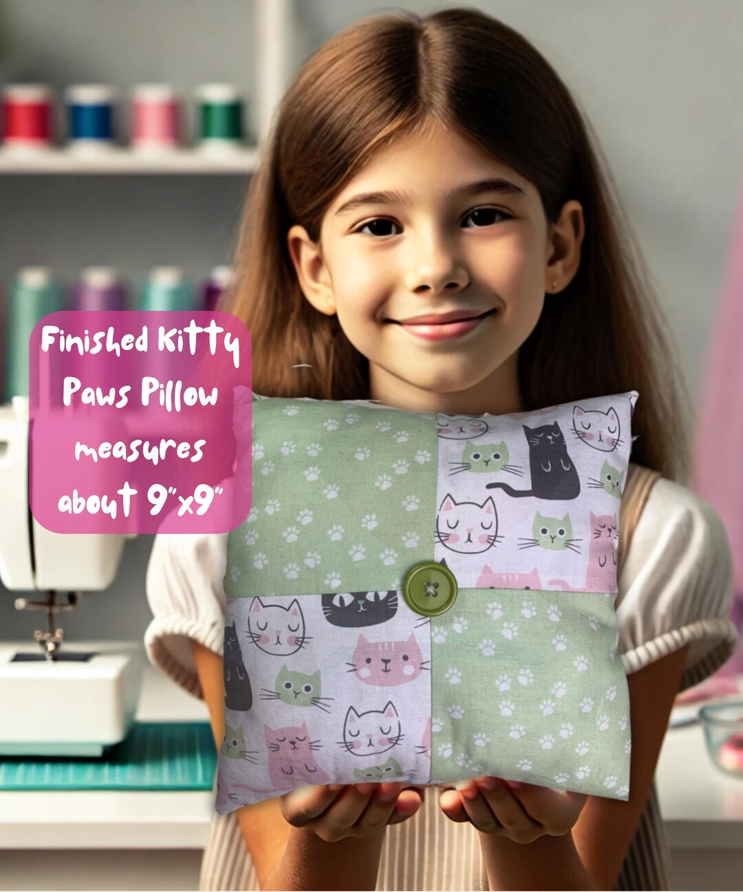 Pre-cut Sewing Kit for Kids Learn to Sew Kit for Children Beginner Easy ...