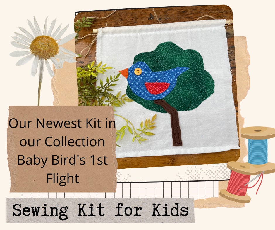 SEW BY NUMBER Sewing Kit for Kids, Learn to Sew Kit for Children ...