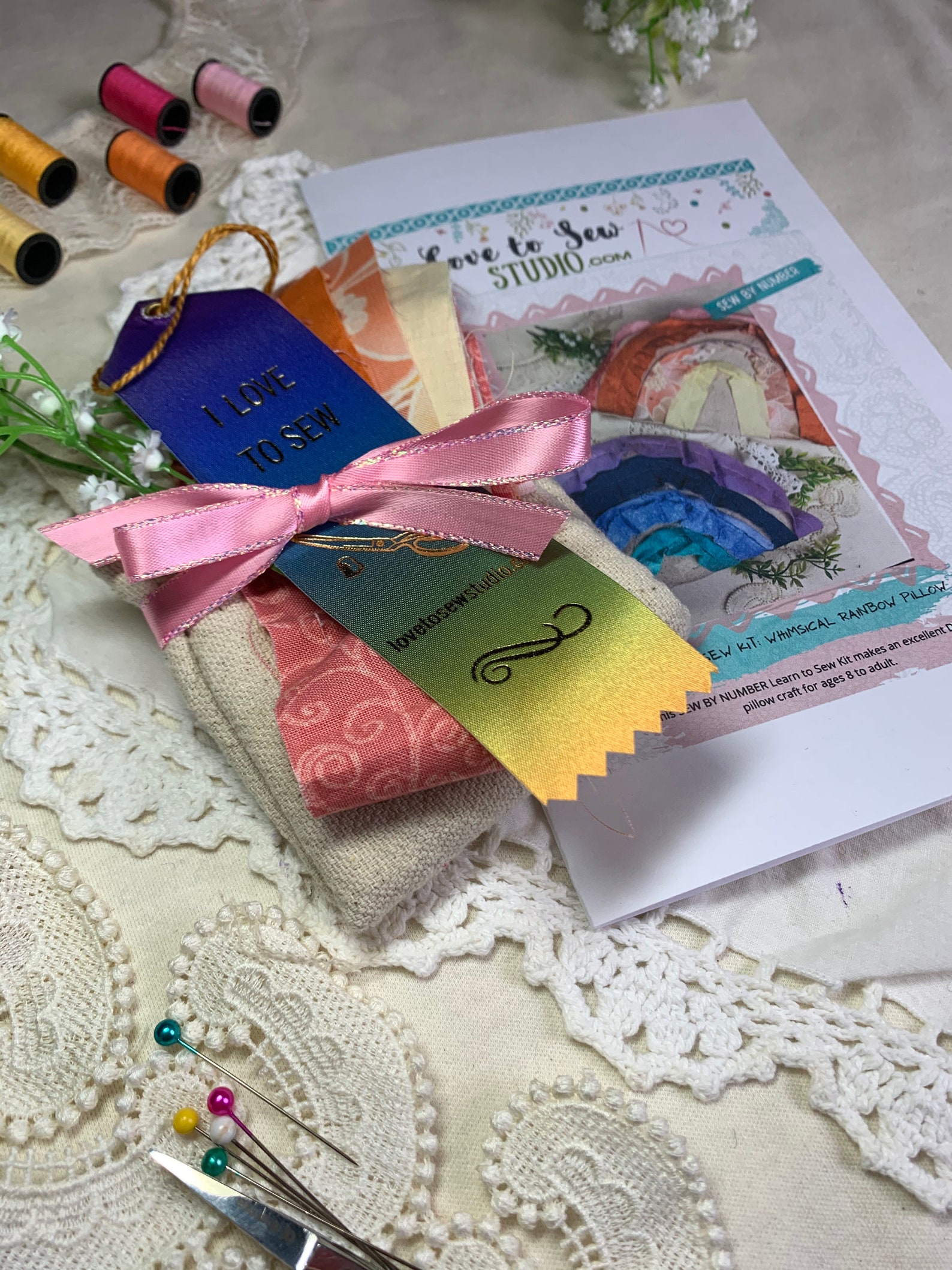 SEW BY NUMBER Sewing Kit for Kids Learn to Sew Kit for | Etsy